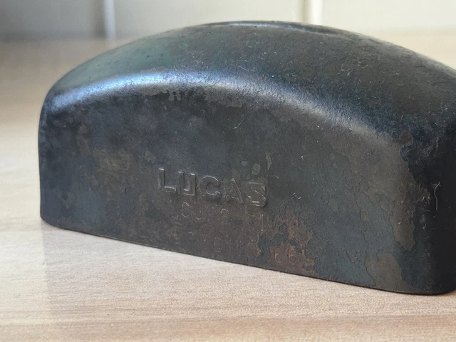 VINTAGE LUCAS CJR2 Voltage Regulator / Cutout Steel Cover Suits Pre-War ...