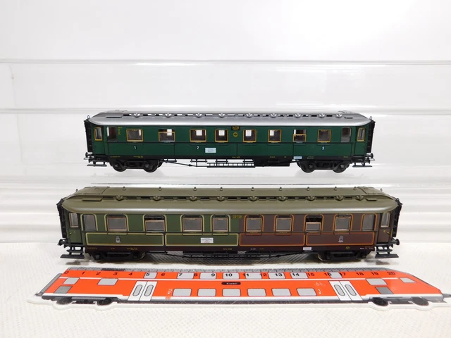 EB269-1 #2X FLEISCHMANN H0 Dc Passenger Car Nem 5082 K? DRG 5852 K ...