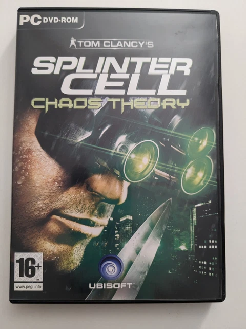 TOM CLANCY'S SPLINTER Cell Chaos Theory PC computer gioco in ottimo ...