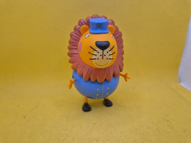 PEPPA PIG POSABLE Mr Leo Lion Zoo Keeper Figure £4.99 - PicClick UK