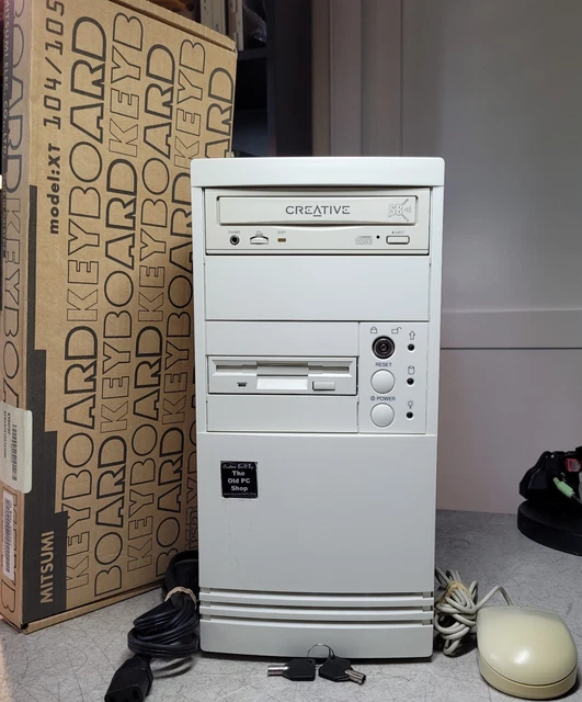 ULTIMATE INTEL 486 DX2-66MHz DOS Gaming Computer 16MB RAM Sound Blaster ...