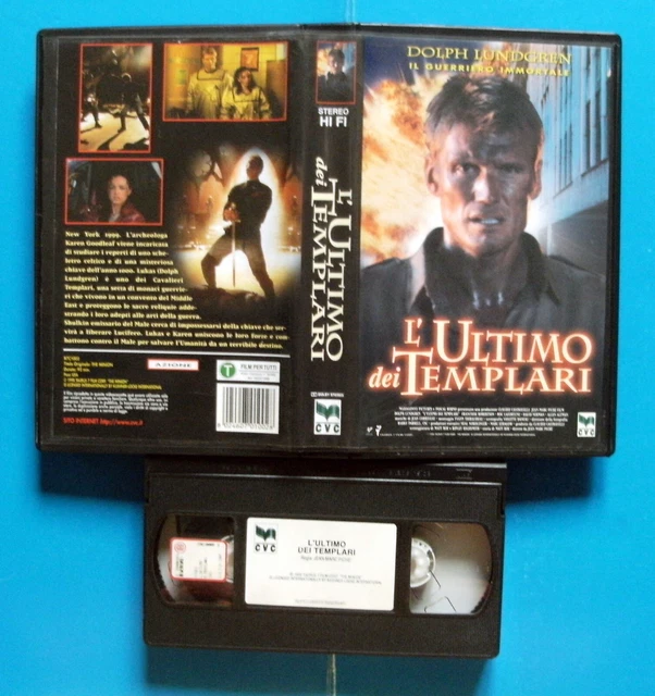 VHS L'ULTIMO DEI Templari (1998) Dolph Lundgren - Cvc - Ex Noleggio EUR ...