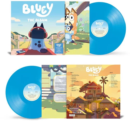 BLUEY - BLUEY The Album [140-Gram Bluey Colored Vinyl With Poster] [New ...
