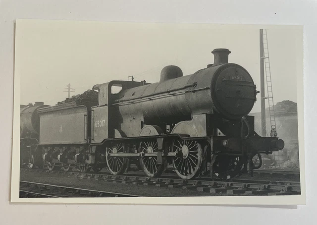 BR RAILWAY Locomotive Photograph - 65017 Colwick Shed - F1011 £3.50 ...