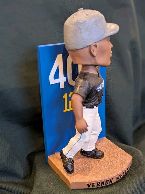 VERNON WELLS WALL Catch Bobblehead, Ultra Rare, Toronto Blue Jays ...