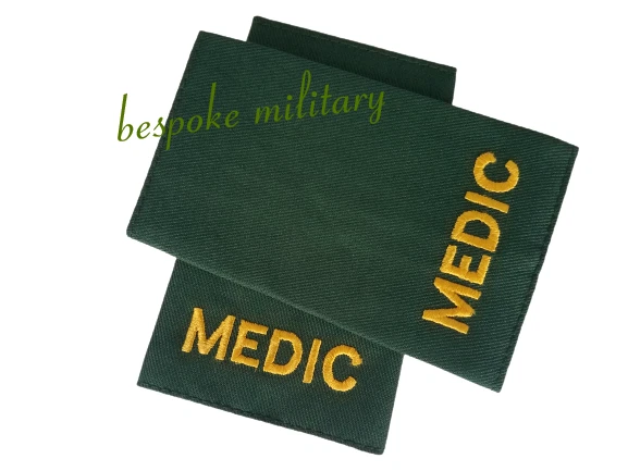 MEDIC EPAULETTES AMBULANCE Medic Officer Epaulette Slides Sliders ...