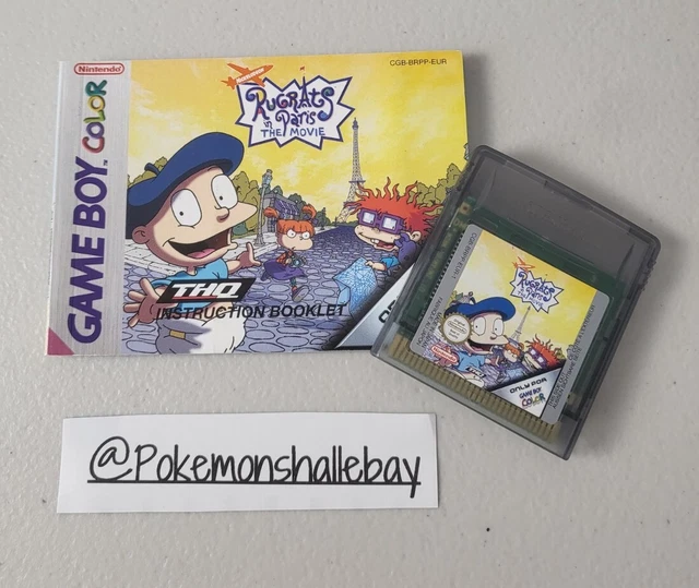 RUGRATS IN PARIS The Movie - Nintendo Gameboy Game *W/ Manual - Region ...