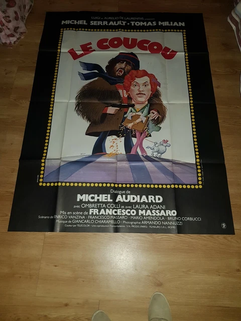 AFFICHE DE CINÉMA d'époque du film: LE COUCOU de 1980 (120x160cm) EUR 29,00 - PicClick FR