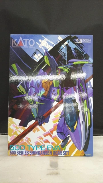 NEON GENESIS EVANGELION 500 Series Shinkansen Model N Gauge Working OK ...