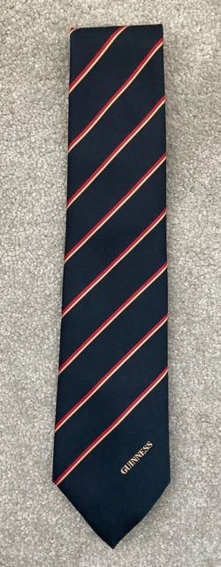OFFICIAL GUINNESS TIE Breweriana Stout Beer Very Good Condition £4.99 ...