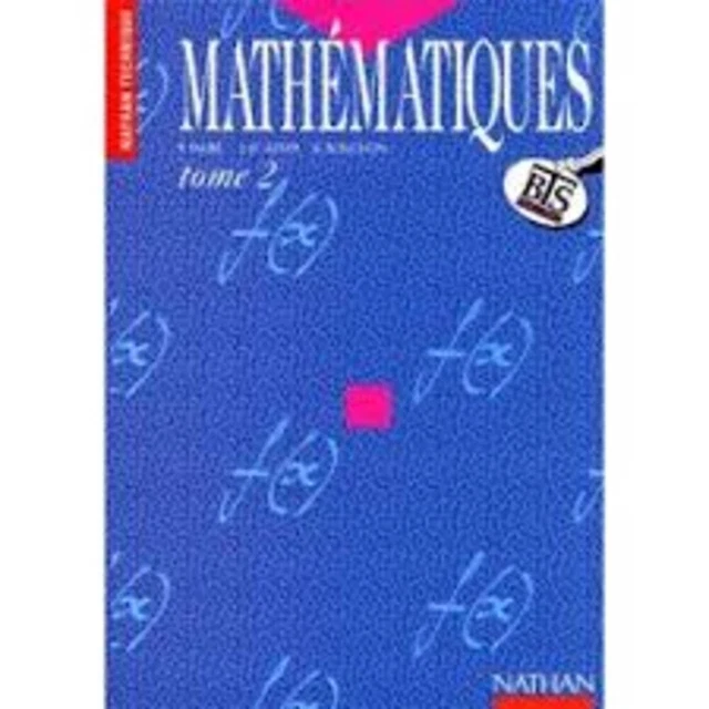 MATHEMATIQUES BTS INDUSTRIEL. Tome 2 Géométrie Algèbre linéaire EUR 7,80 - PicClick FR