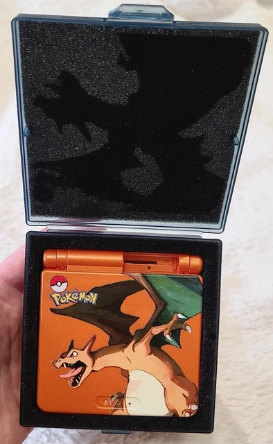 NINTENDO GAME BOY Advance SP Charizard Pokemon Replacement Shell And Custom Box £29.99 - PicClick UK