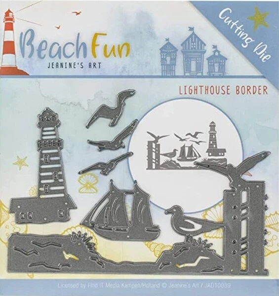 LIGHTHOUSE BORDER / Lighthouse - Beach Fun Collection - Jeanine's Art ...