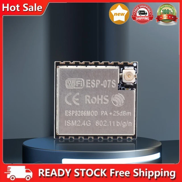 ESP8266 SERIAL WIF Module 6 IO Ports Module SPI Anti-interference (ESP-07S) $8.58 - PicClick AU