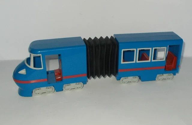 POSTMAN PAT PENCASTER Flyer Blue Bendy Train John Cunliffe 32Cm Long £ ...