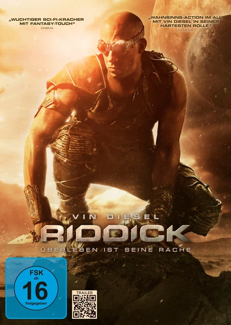 RIDDICK (DVD) JORDI Mollà Matthew Nable Katee Sackhoff Dave Bautista ...