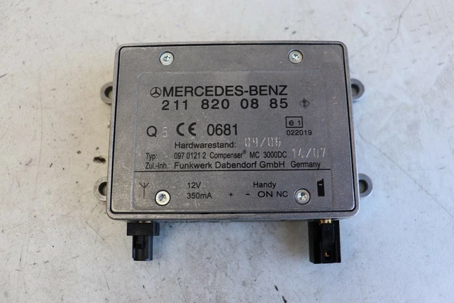MERCEDES BENZ E63 AMG W211 2007 Antenna Amplifier Unit Module ...