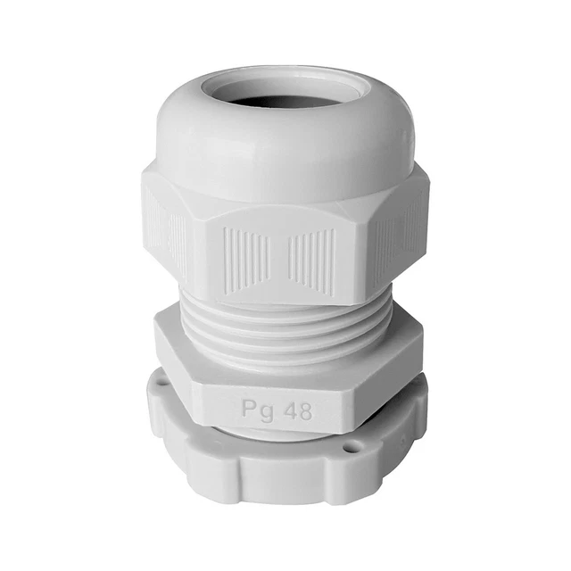 DURABLE IP68 CABLE Gland Nut in White Nylon PG7 PG9 PG11 PG13 5 PG16 ...