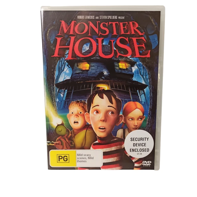 MONSTER HOUSE DVD Movie Animation Children Family Supernatural Horror ...