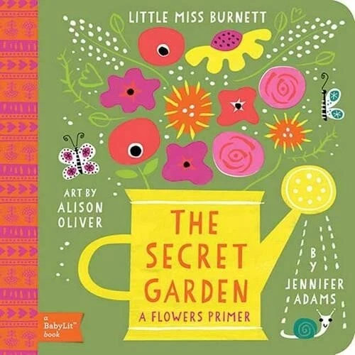 JENNIFER ADAMS SECRET Garden (Libro de cartón) BabyLit EUR 11,09 ...