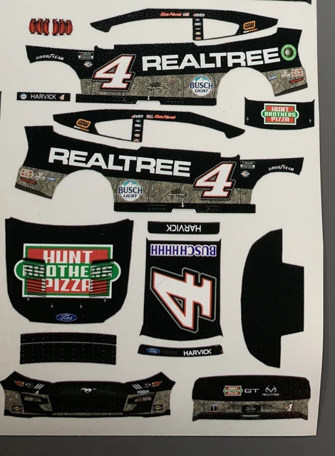 CUSTOM 2023 KYLE Busch #8 Mario Bros Movie 1/64 Scale NASCAR Peel ...