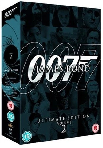 007, JAMES BOND Ultimate Edition Vol.2 DVD Brand New UK Release Genuine ...