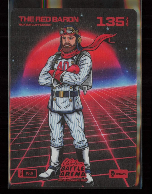 2026 BO JACKSON Battle Arena The Red Baron PG-37 Power Glove Rick ...