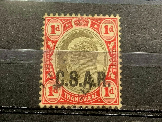 TRANSVAAL,RAILWAY, EDVII &C.S.A.R& Central South African Railways ...