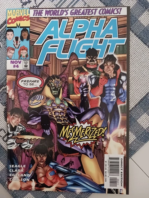 ALPHA FLIGHT #4 Vol.2 (Marvel, novembre 1997) quasi nuovo con pagine interne bianche EUR 3,43 ...