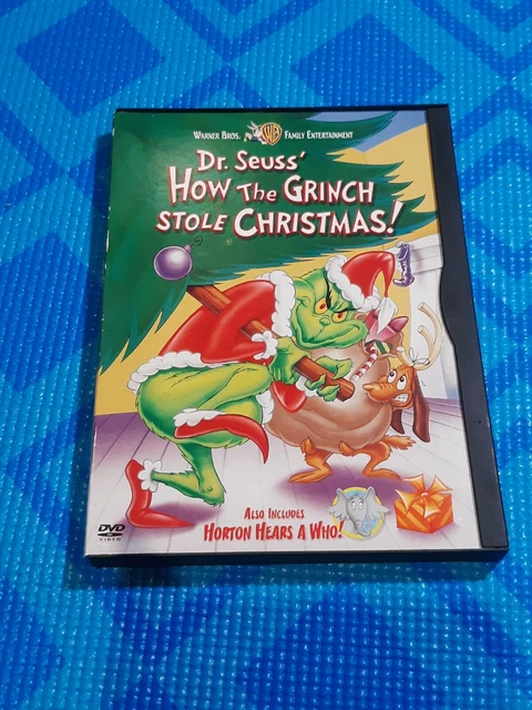 DR. SEUSS' HOW The Grinch Stole Christmas DVD 2002 Cartoon HTF OOP Snap ...