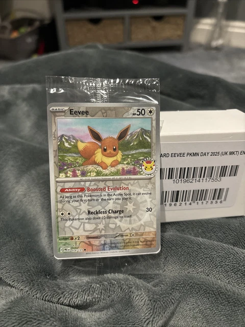 TCG 151 CARDS PRISMATIC EVOLUTIONS SEALED EEVEE 074/131 POKEMON DAY ...
