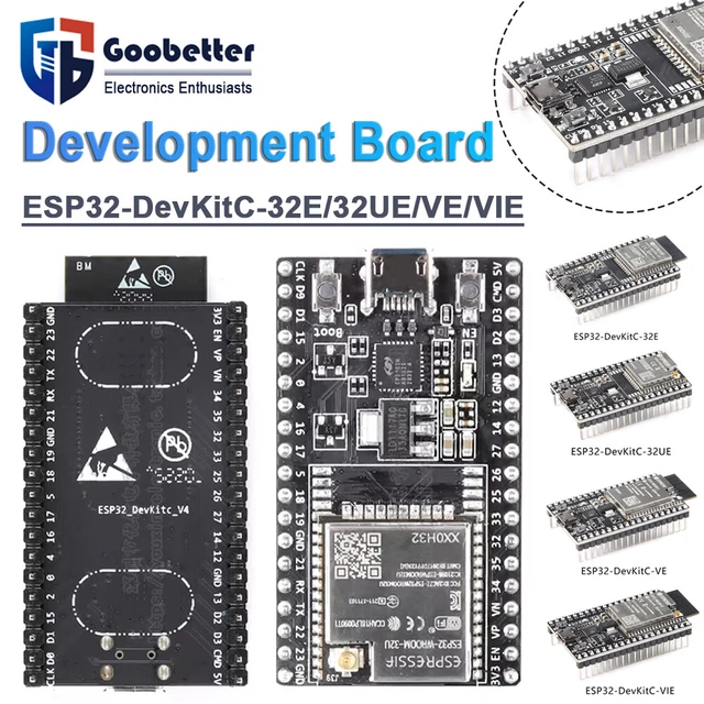 Esp32 Devkitc 32e32uevevie Doem Board Development Board Modul Esp32 Wroom 32e Eur 2355