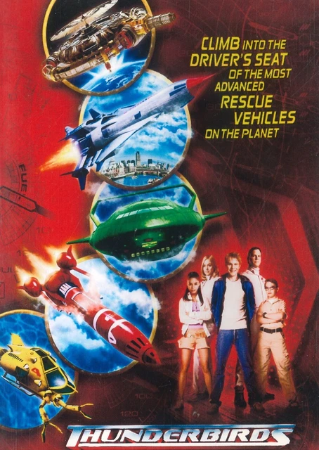 THUNDERBIRDS (2004) DVD, Bill Paxton, Anthony Edwards, Ben Kingsley EUR 3,47 - PicClick FR