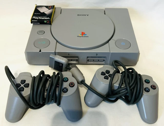 SONY PLAYSTATION 1 the original Playstation with 5 Games & Free Ps2 ...