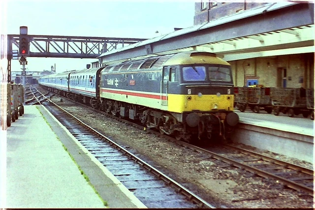 35MM RAILWAY COLOUR Negative Class 47 637 at Derby £1.95 - PicClick UK