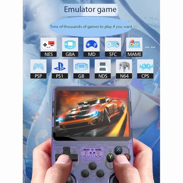VINTAGE HANDHELD CONSOLE R36S Screen PSP mini GB Classic Gaming Console ...