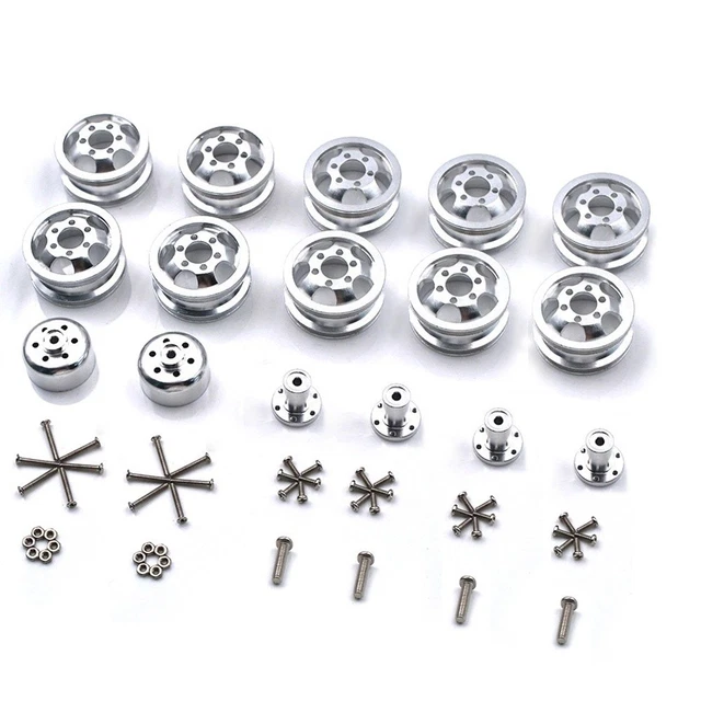 RAD UPGRADE KIT mit Metallfelgen für 1:16 RC Auto für WPL für MN für ...