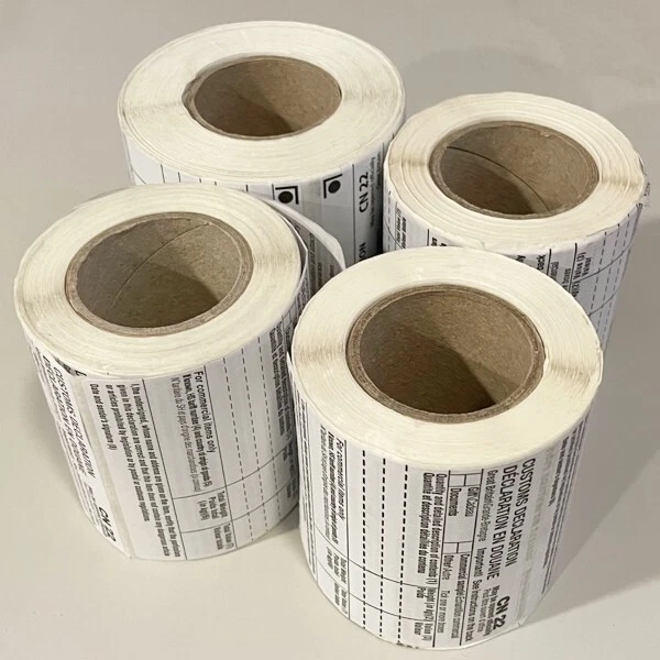 ROYAL MAIL POSTAGE Packing Labels Customs, Caution, Fragile, Stickers ...