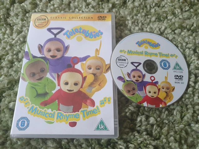 TELETUBBIES - MUSICAL Rhyme Time Dvd BBC £4.95 - PicClick UK