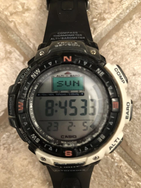 CASIO PATHFINDER PROTREK PAG40 Triple Sensor/Module 2271. Due For A New ...