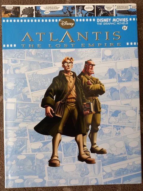 DISNEYS GRAPHIC NOVELS Atlantis The Lost Empire Book Kids Disney £14.24 ...