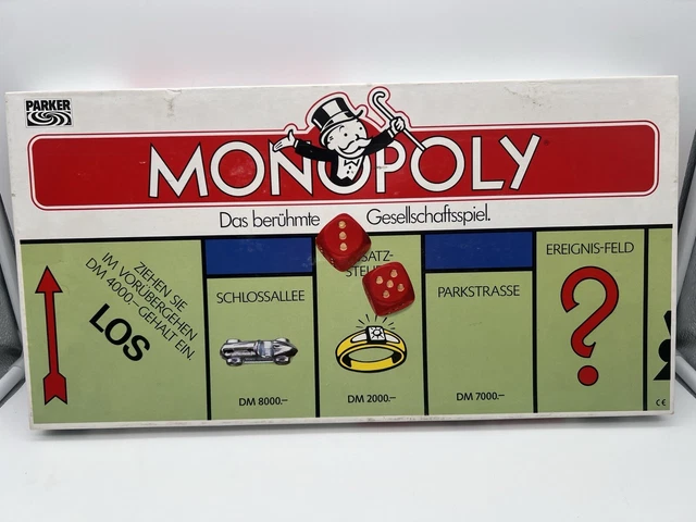 Monopoly Geldverteilung Dm 1985