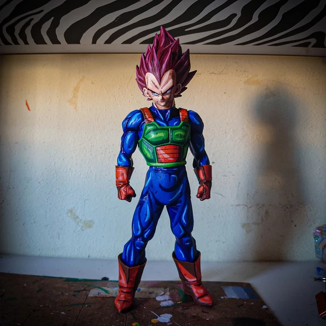 DRAGON BALL Z Vegeta Smsp first appearance repaint EUR 60,00 - PicClick FR