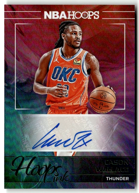 PANINI 2024-25 HOOPS NBA No. HI-CWT Cason Wallace Auto Hoops Ink EUR 16 ...