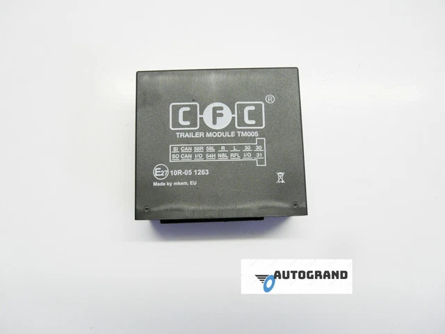 BMW MODUL STEUERGERÄT Anhängerkupplung Trailer Module TM005 52029651 N ...