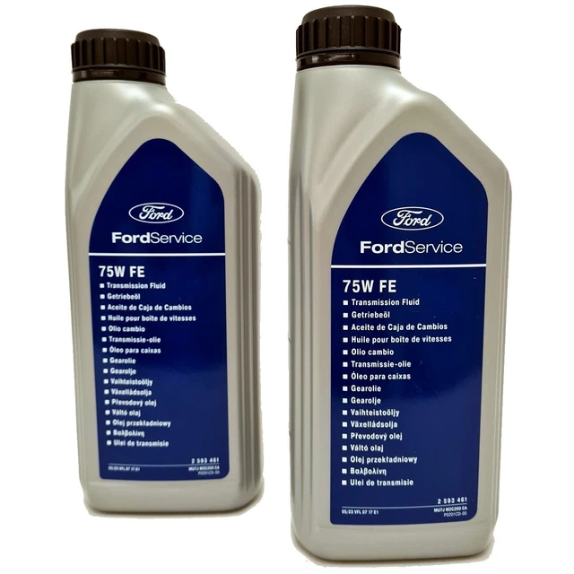 ORIGINAL FORD 75W Fe Huile de Transmission 2 Litre WSS-M2C200-D2 ...