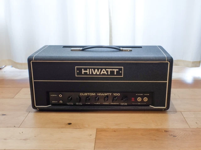 HIWATT CUSTOM 100 DR103 100W Hylight era Mullard XF4 valves £1,999.00 ...