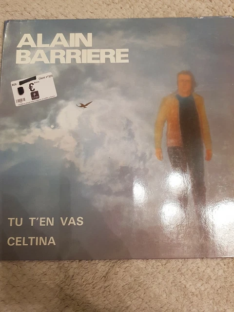 🥰 DISQUE VINYLE 33 tours / Alain Barriere Tu T'en Vas Celtina EUR 7,99 ...