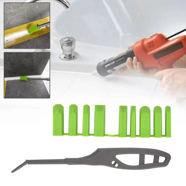 FINISHING TOOL KIT Glass Glue Angle Scraper Repair Tool Applicator Set ...