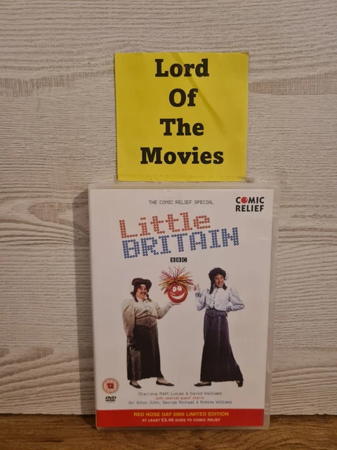 LITTLE BRITAIN THE Comic Relief Special. Red Nose Day 2005, Limited ...